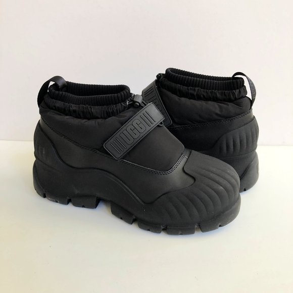 UGG | Shoes | Ugg Adiroam Ankle Hiker Black Waterproof Shearling Lined ...